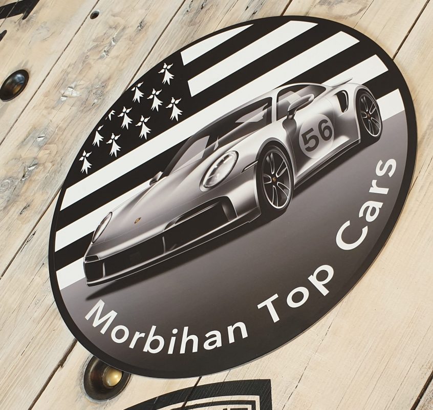 Plaques métal garage personnalisable | Le Driver