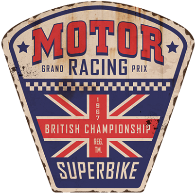 Plaque Motor Racing | Le Driver