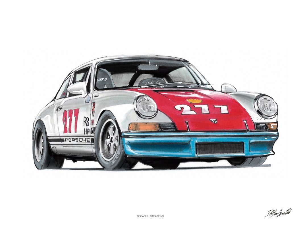 Affiche Porsche 277 Magnus Walker | Le Driver
